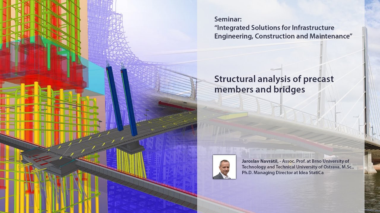 Structural analysis of precast members and bridges - YouTube