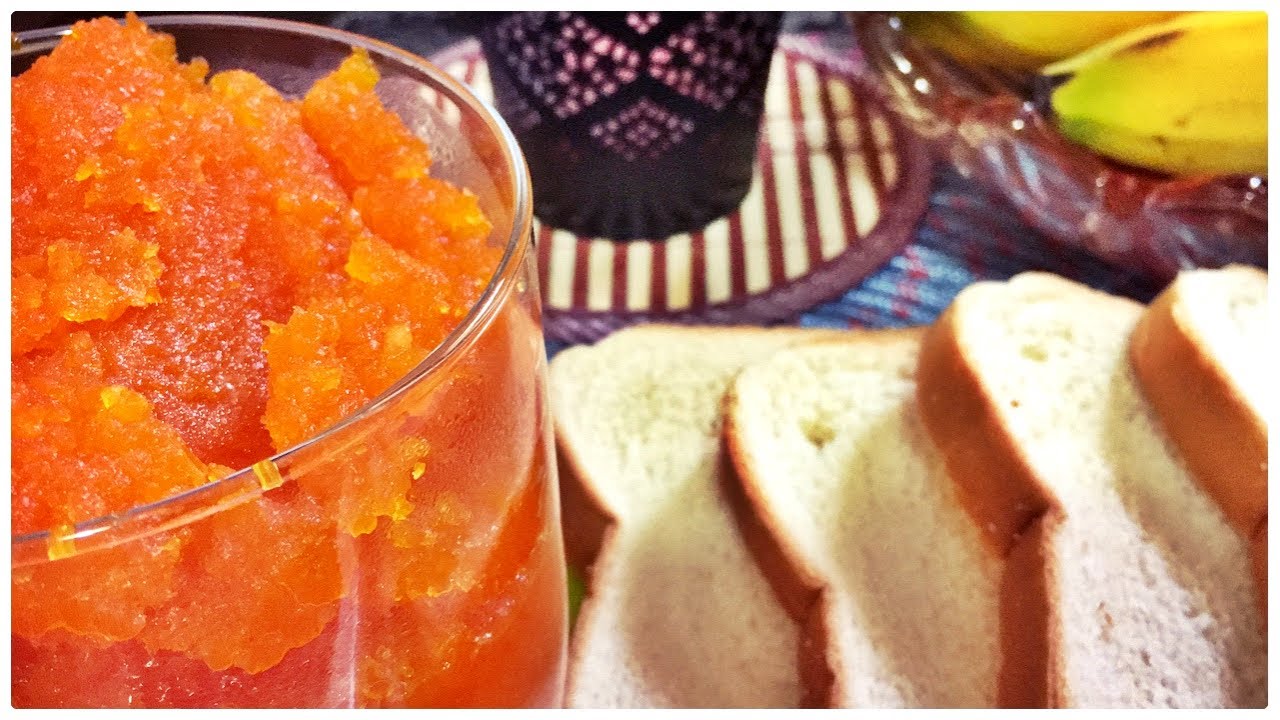 Homemade Carrot Jam - YouTube