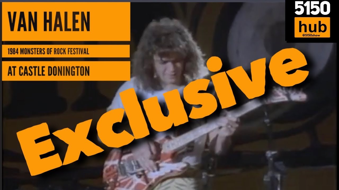 Spill the beans ! Van Halen 1984 - Donington gig and a special guest ...