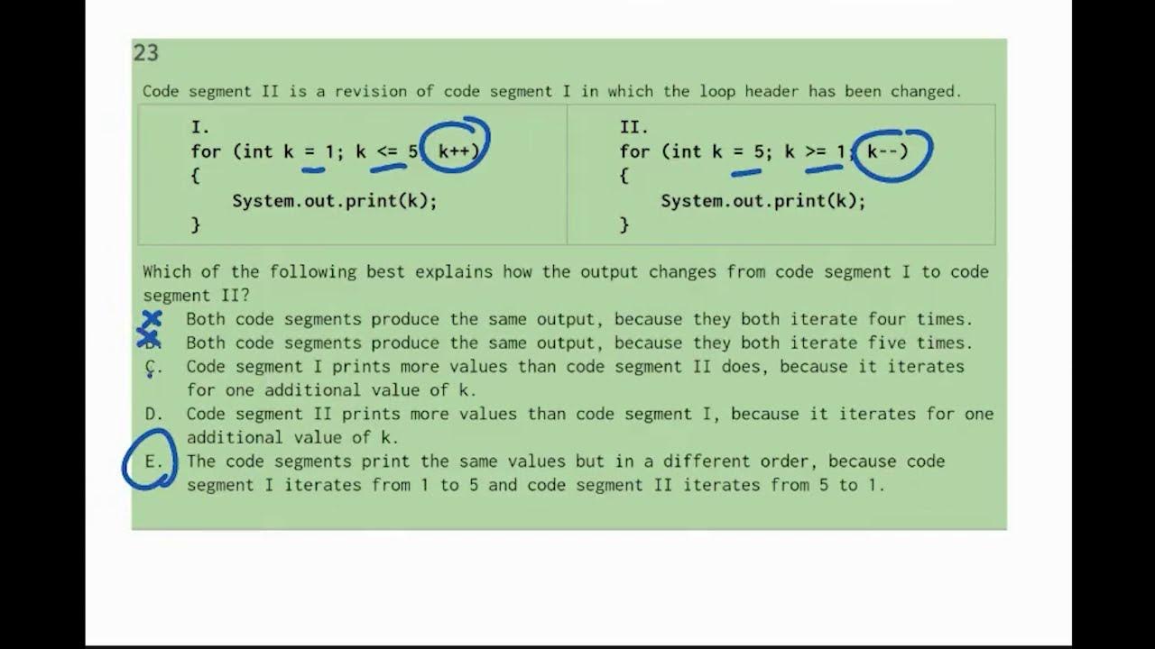 for Loops (example problem) - AP Computer Science A - YouTube