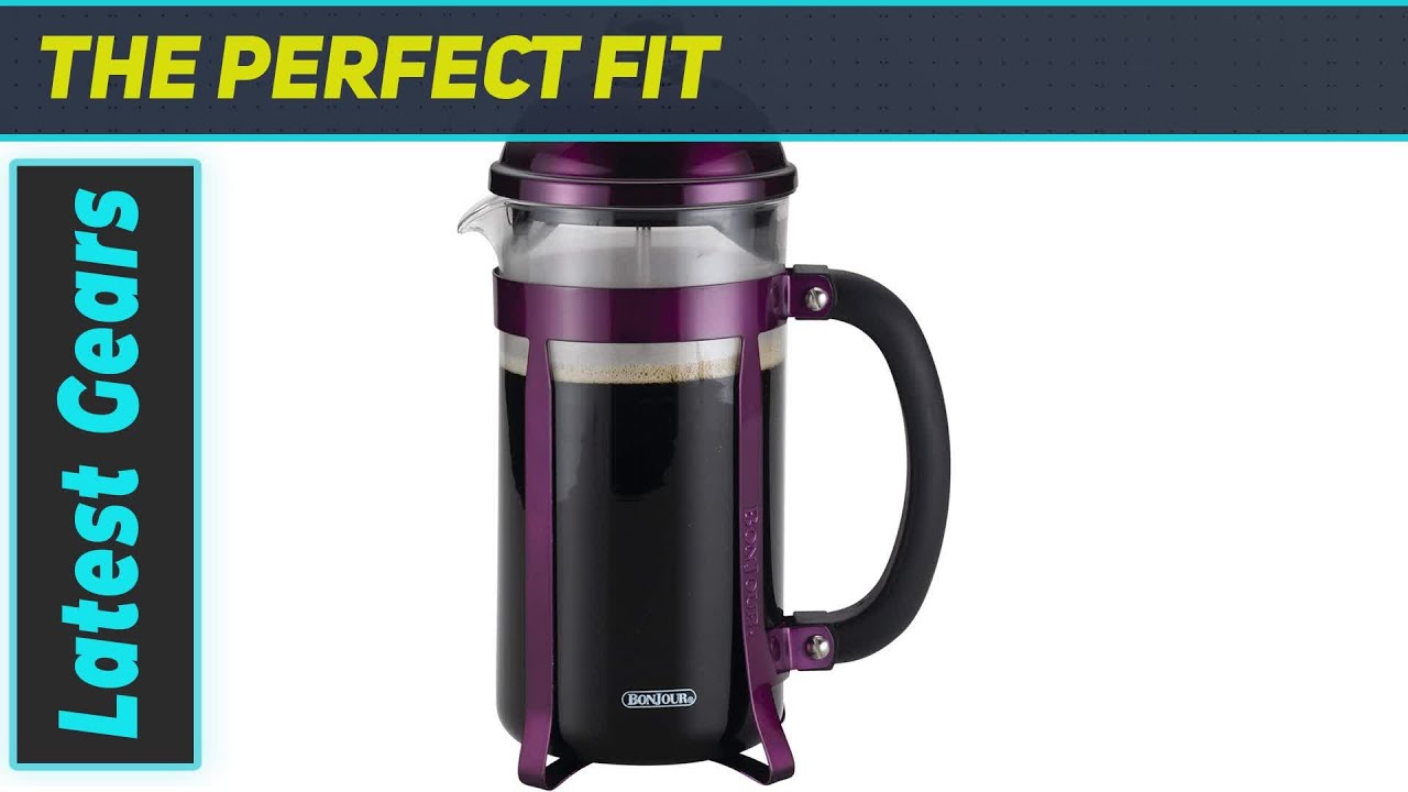 Bonjour Maximus French Press Coffee Maker: Elevate Your Coffee ...