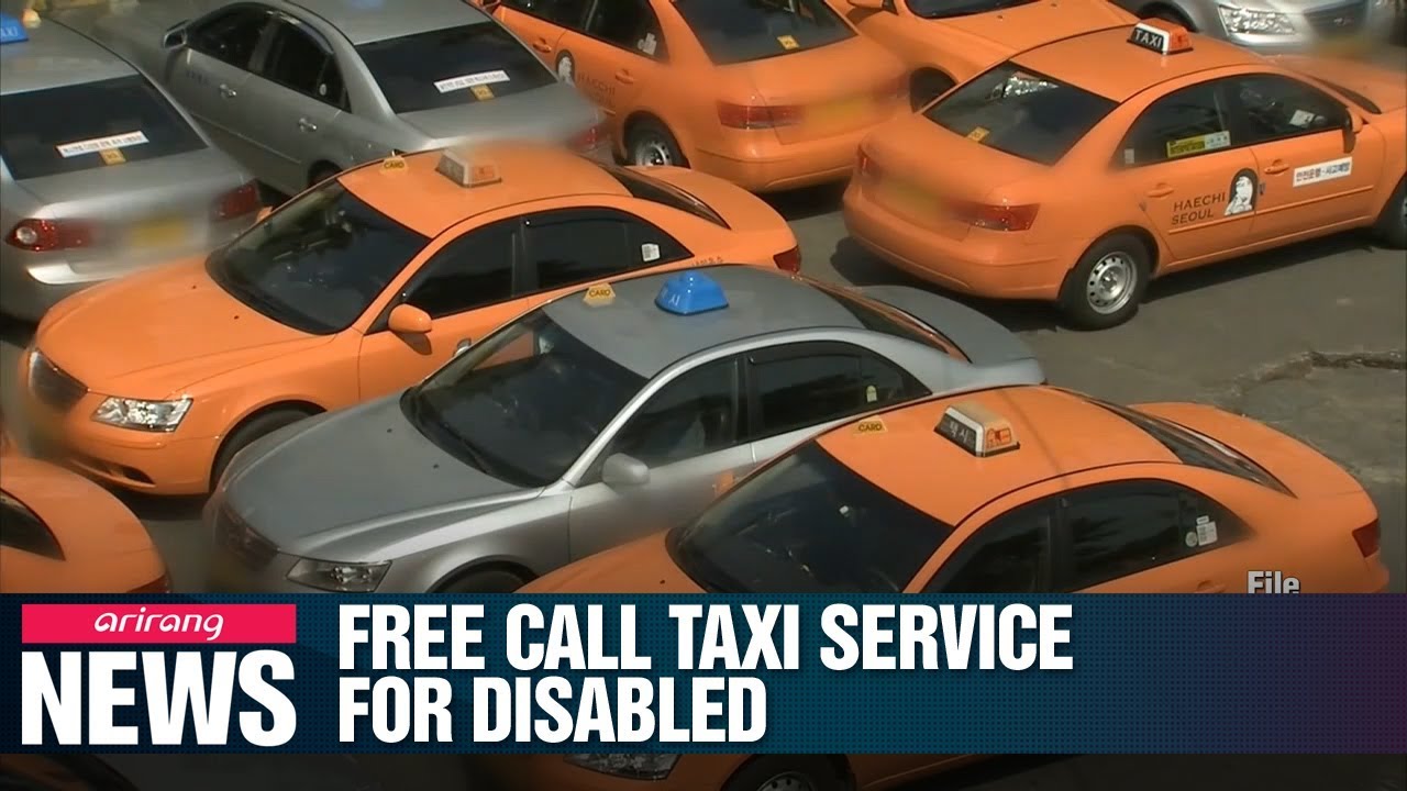 Free call-taxi riding services will be provided for the disabled on ...
