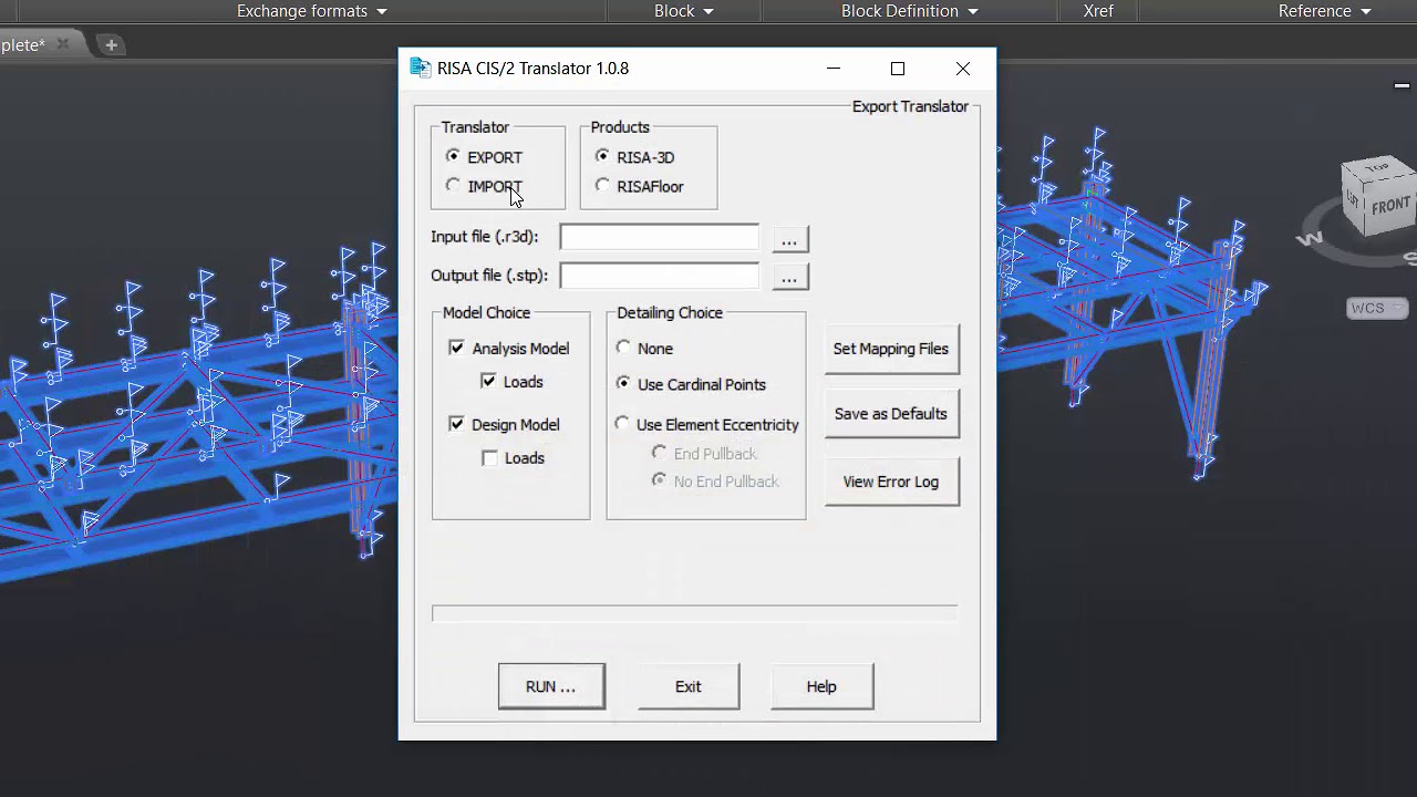 Advance Steel and Risa Exchange - YouTube