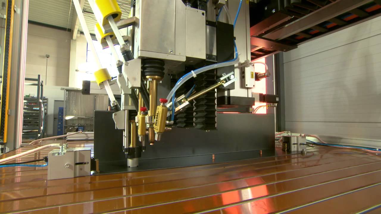 AS Schöler + Bolte CNC stud welding machine 1500 x 1000 x 250 mm - YouTube