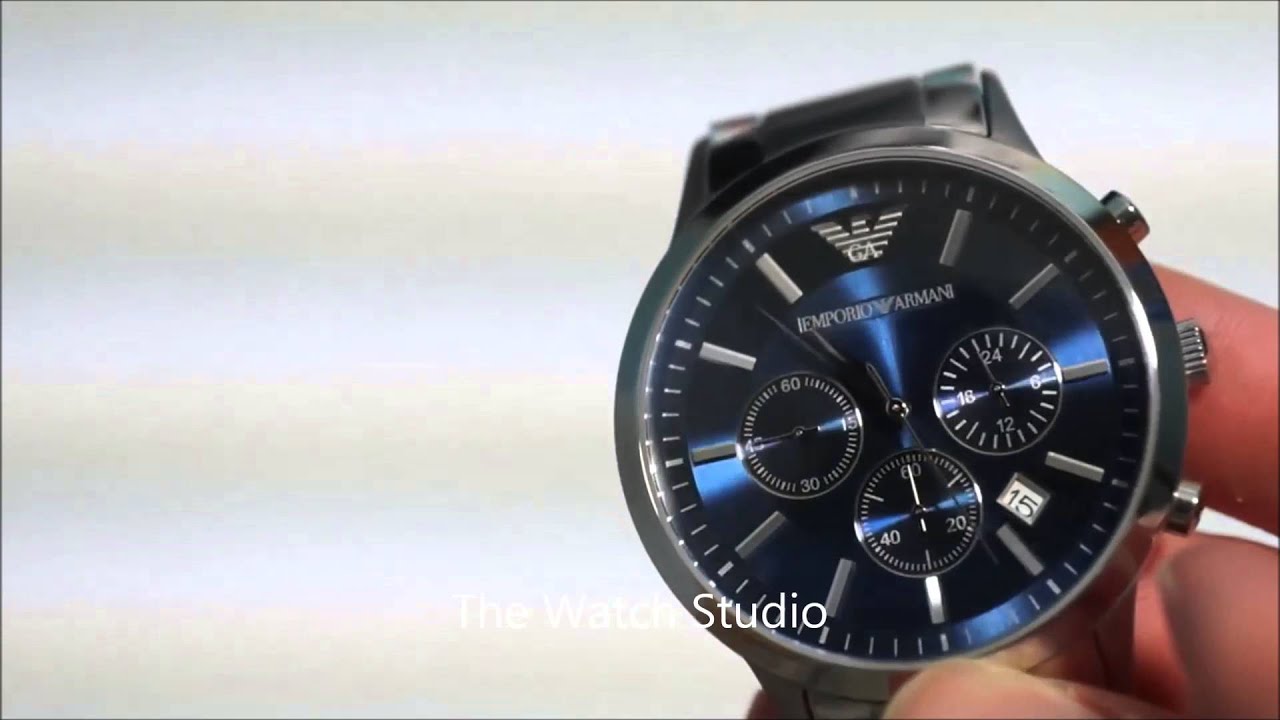 The Watch Studio -Emporio Armani @TheWatchStudio - YouTube