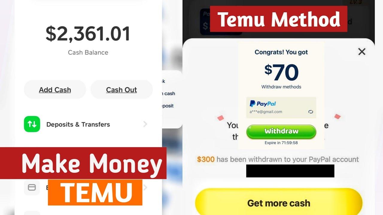 Temu Method Temu Hack Temu Glitch free gift hack temu make money online ...