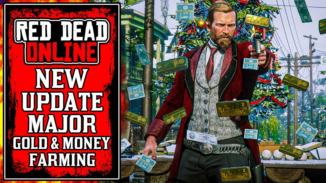 The NEW Red Dead Online Christmas Update Has INSANE GOLD & Money ...