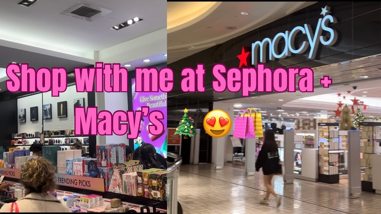Short Layover Trip +Sephora Sale+Christmas decorations + Tried Chicken ...