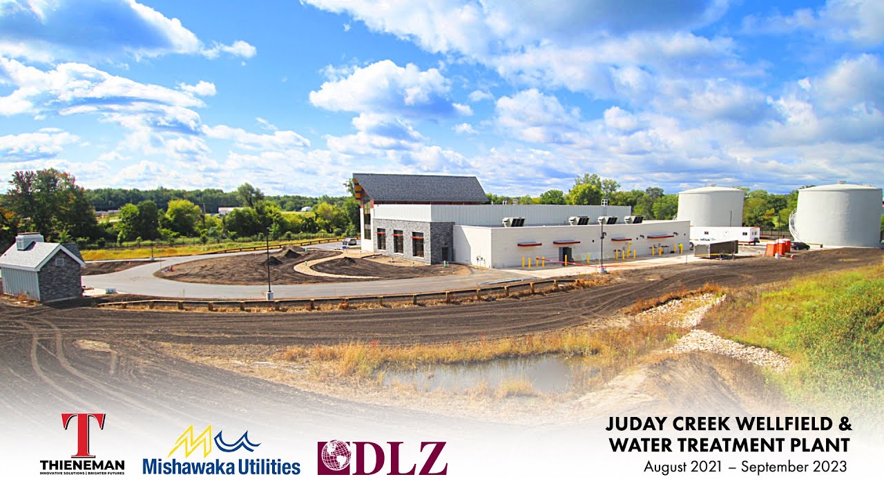 Juday Creek Wellfield & Water Treatment Plant: Official Time-Lapse ...