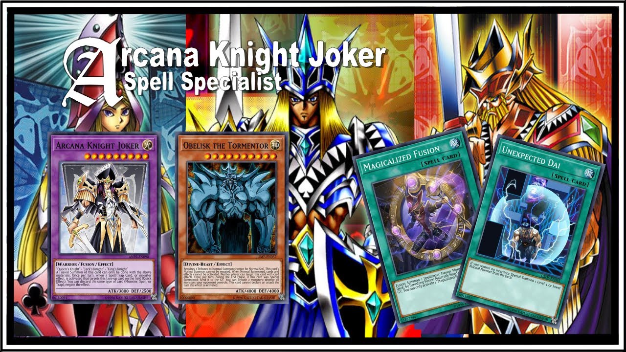 Arcana Knight Joker Deck [Yu-Gi-Oh! Duel Links] - YouTube