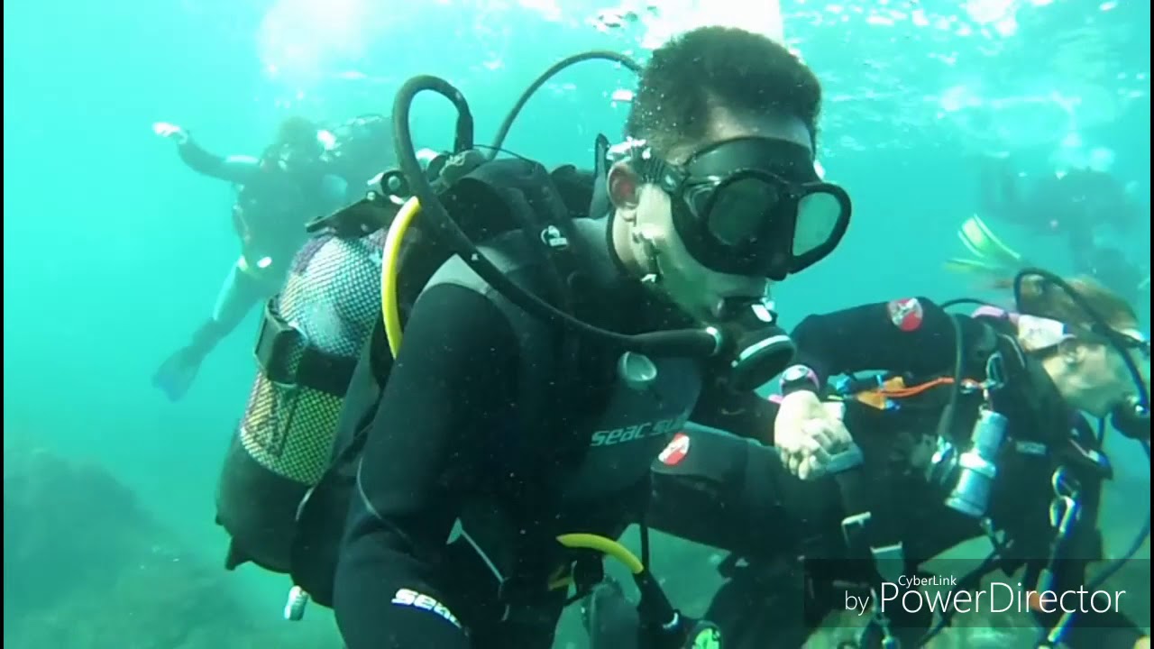 Friends on scuba diving #1 - YouTube