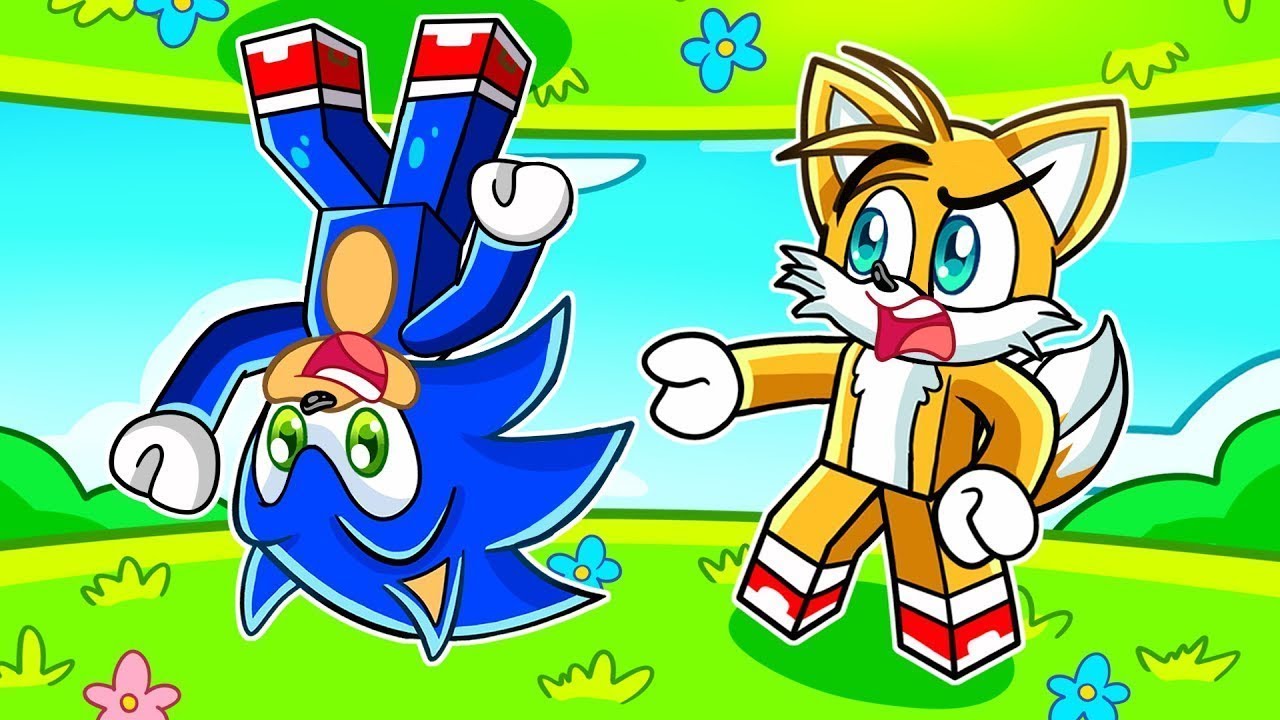 SONIC AND TAILS ARE UPSIDE DOWN in ROBLOX! - YouTube
