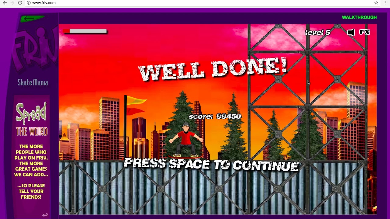 Friv: skate mania part 2!!!! - YouTube