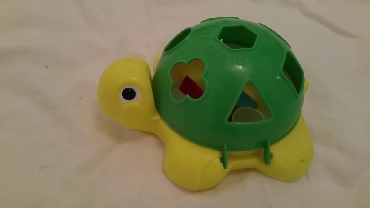 Revue de jouet 02 Shapey Turtle Playskool - YouTube