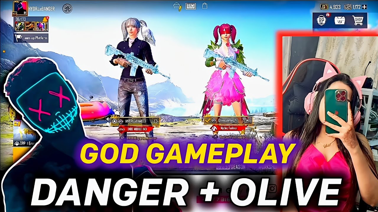 DANGER + OLIVE GOD GAMEPLAY 🔥 HYDRA DANGER RUSH GAMEPLAY ...