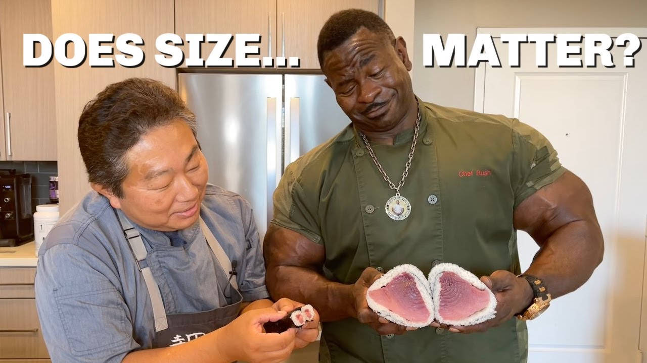 I Make A HUGE Bluefin Tuna Tekka Sushi Roll: FEAT. Chef Rush - YouTube