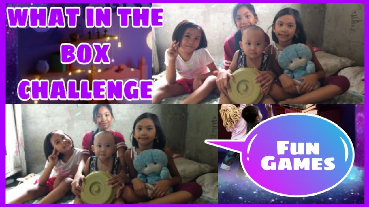 What in the box Fun Games Challenge ( use Tupperware 🤣 ) - YouTube