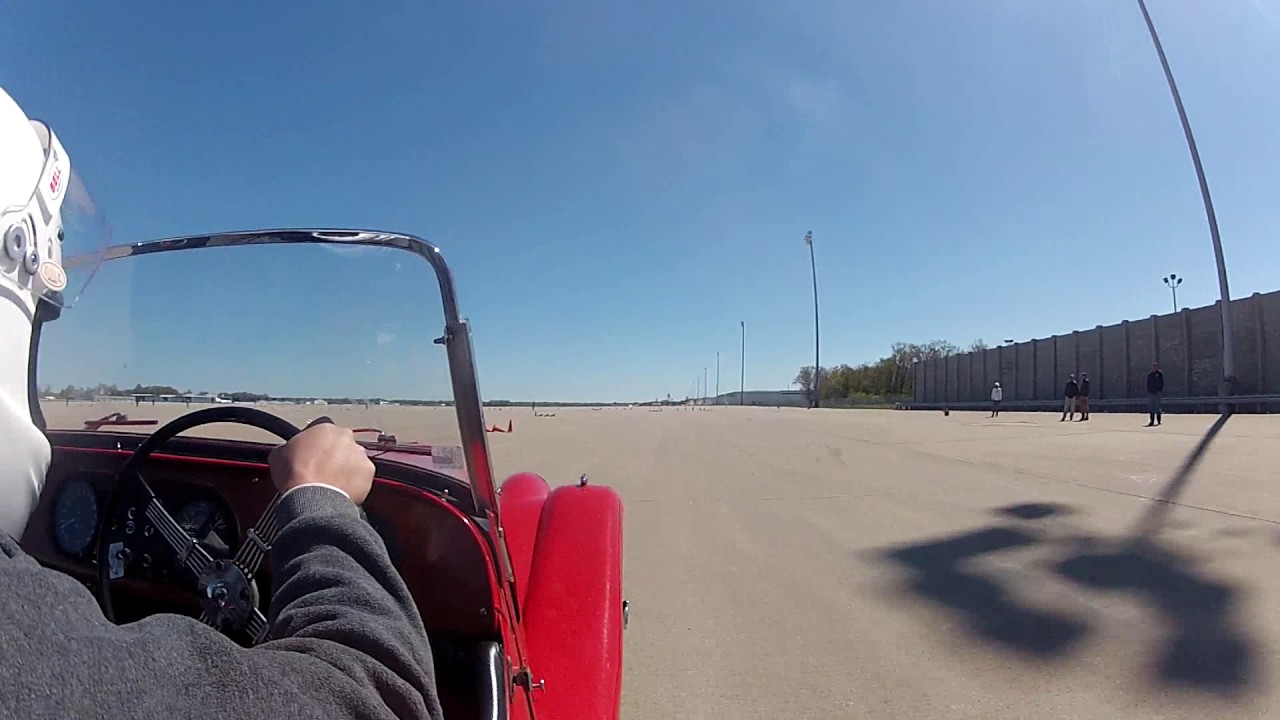 Flailing about in a Morgan - YouTube