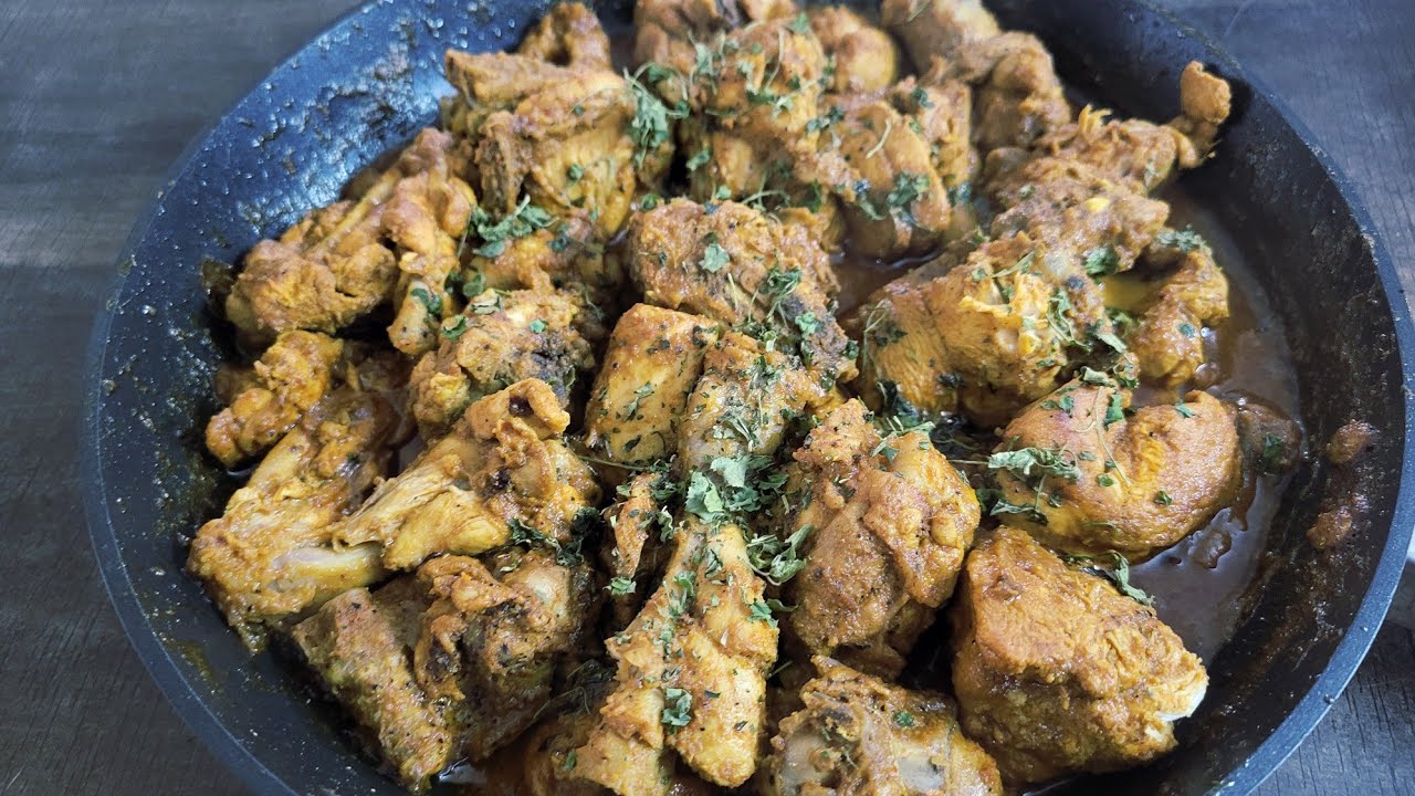 Quick and Simple Chicken Roast - YouTube