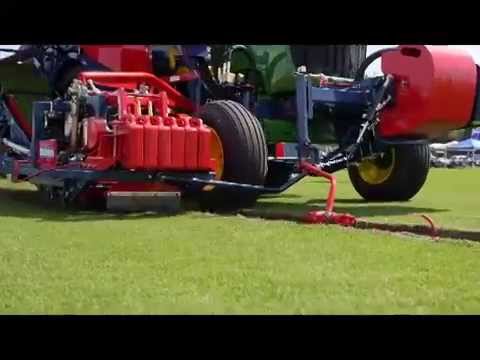 Brouwer Turf Equipment 1570 sod harvester - YouTube