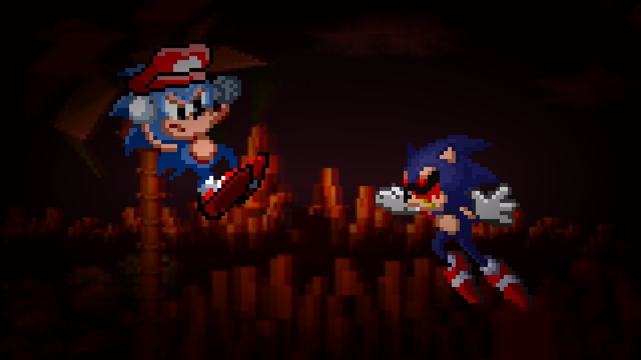 BATTLE AGAINST SONIC.EXE | Round 2.exe - YouTube