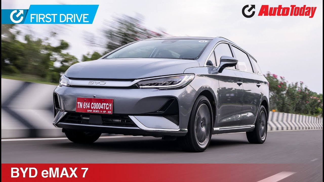BYD eMAX 7 review | First Drive - YouTube