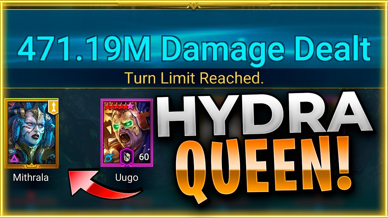 FULL AUTO Hydra Clan Boss Team!! Mithrala Rocks! Raid: Shadow Legends ...