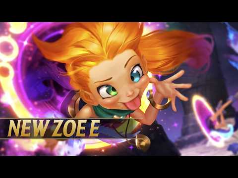 RIOT JUST MADE ZOE MORE ANNOYING - League of Legends