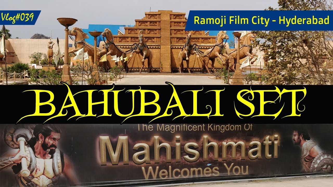 Bahubali Set in Ramoji Film City - Hyderabad | #travelelite - YouTube