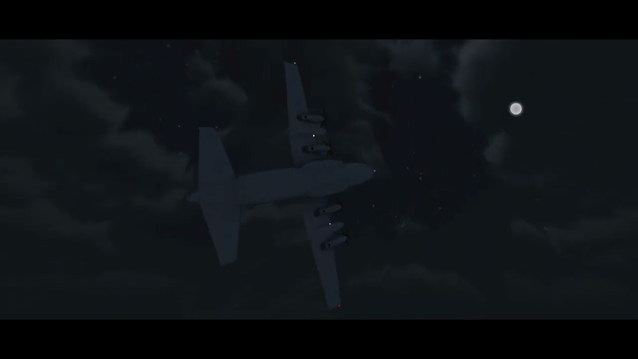 H airlines flight 762 & TFS air force flight 739 - YouTube
