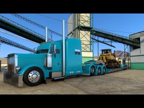 American Truck Simulator || Hatermade 379 Bonham Transport - YouTube
