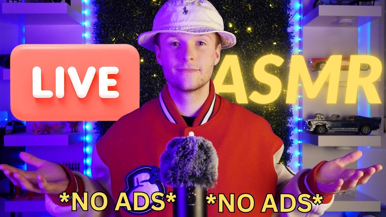 ASMR LIVE no ads! - YouTube