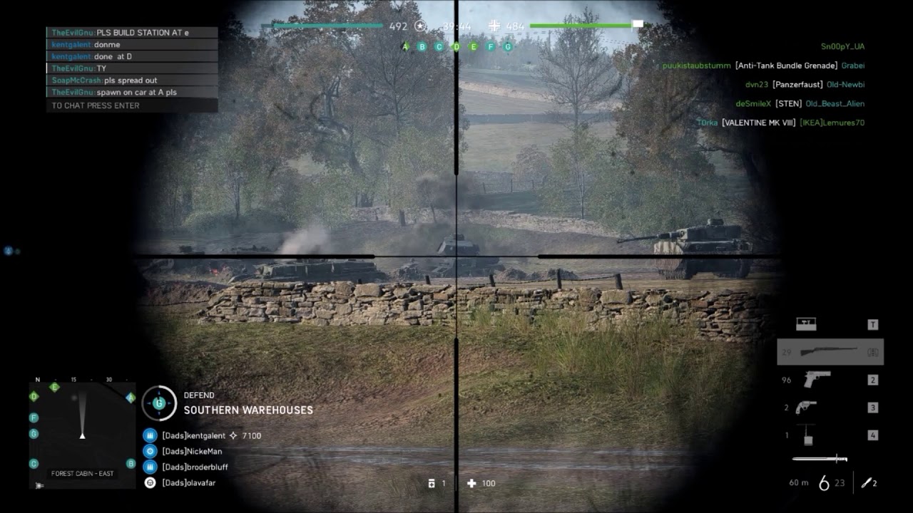 Tanks in BFV - YouTube