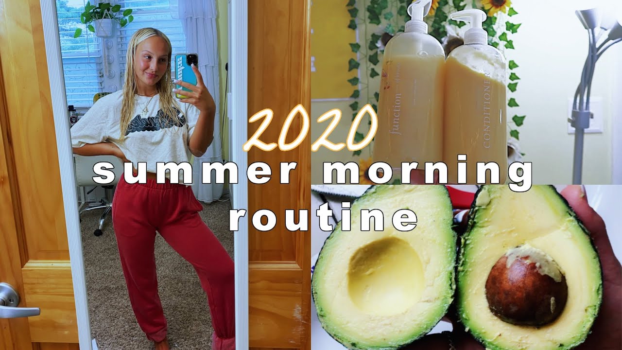 my SUMMER morning routine | Brooke Mooney - YouTube