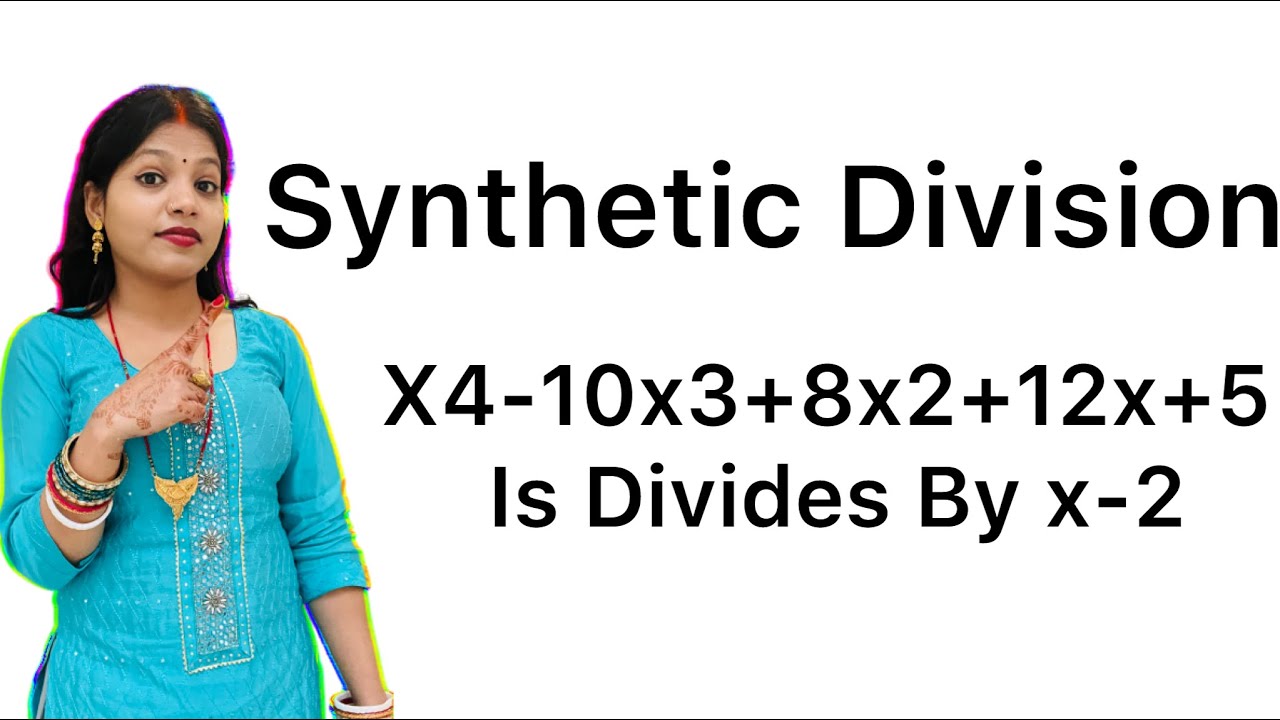 Synthetic Division /what is synthetic Division - YouTube