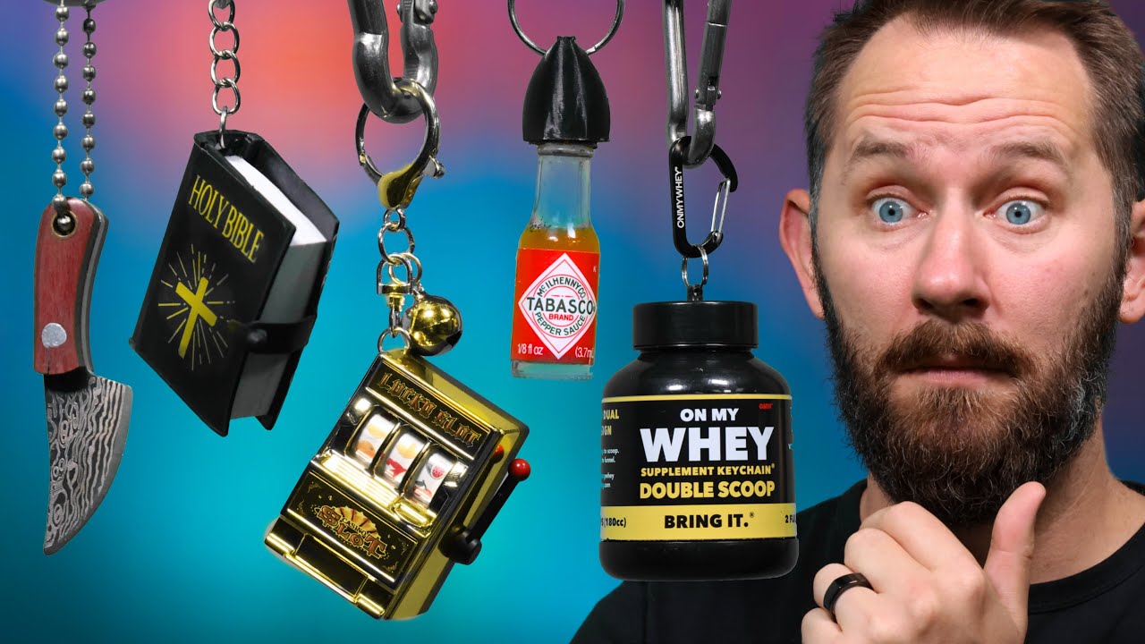 30 Strange Keychains People Actually Use! - YouTube