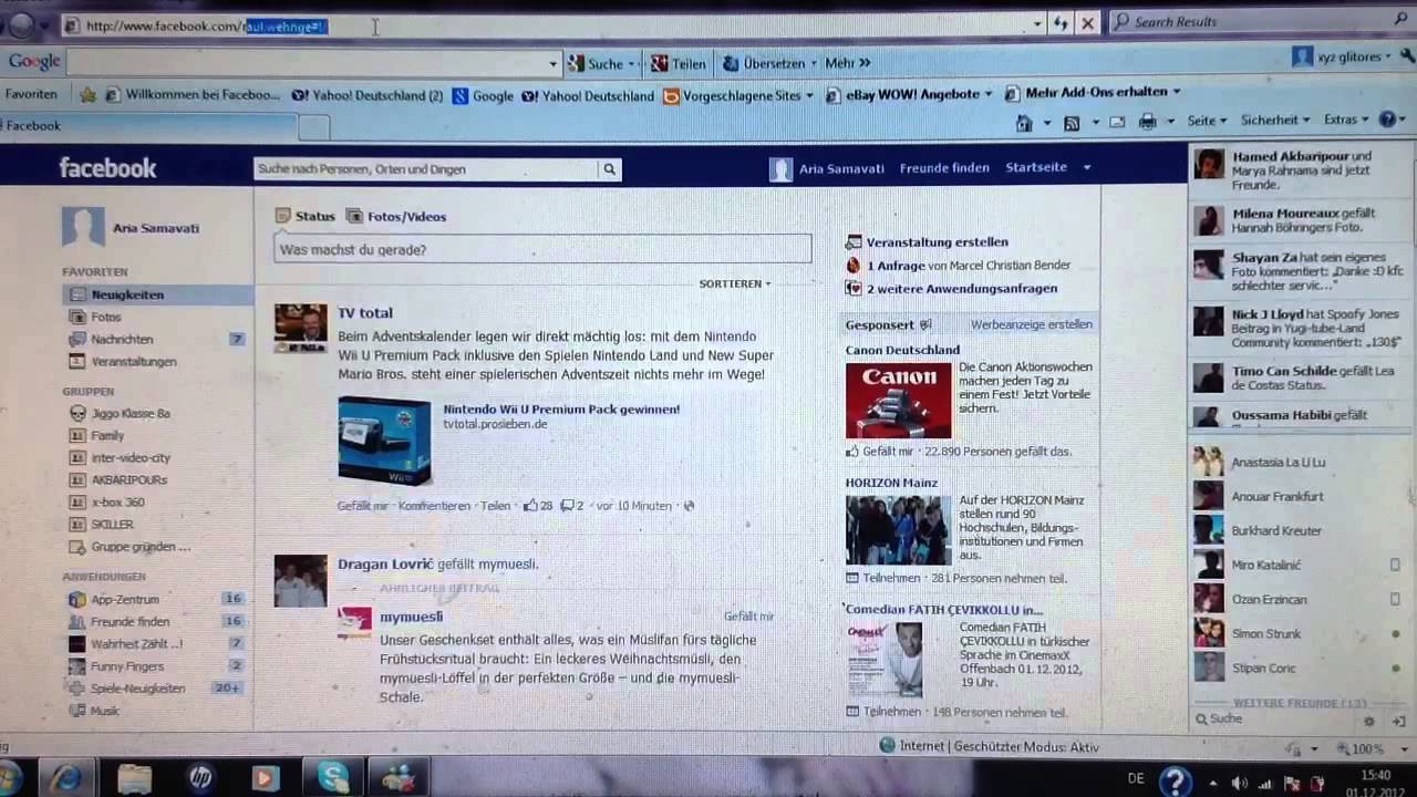 Facebook Stalker - YouTube