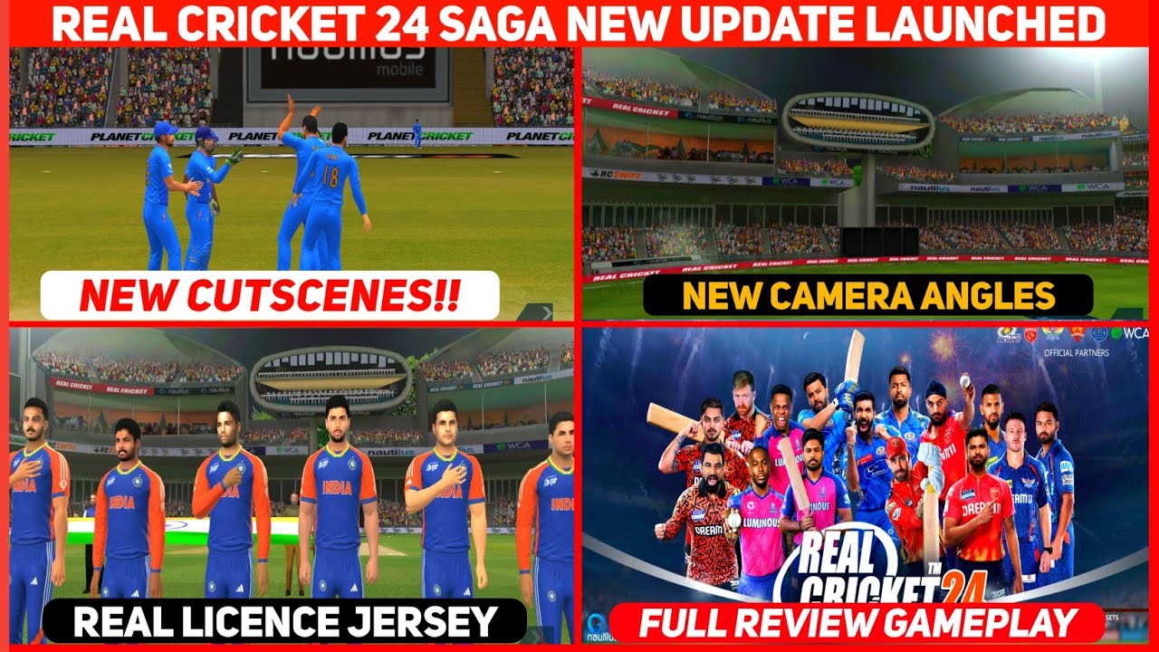 Real Cricket 24 New Update Launched Again | New Features Full Details ...
