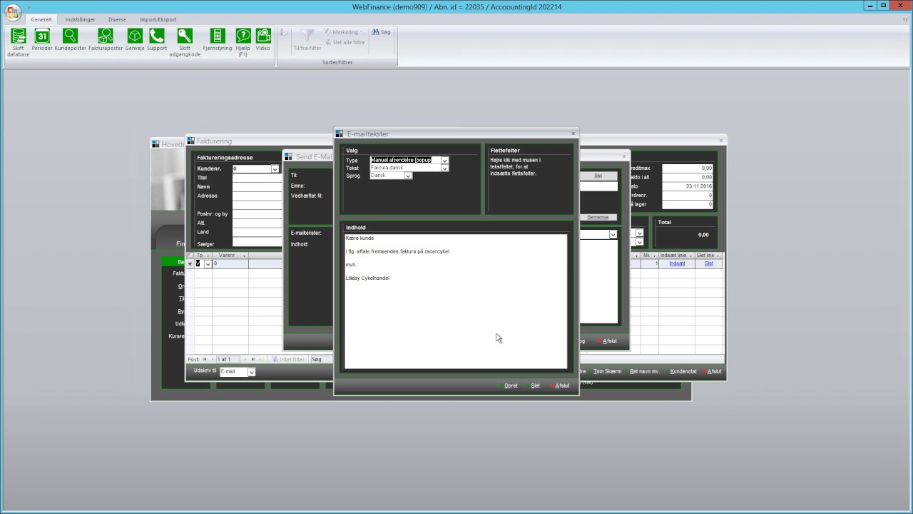 Fakturering - YouTube