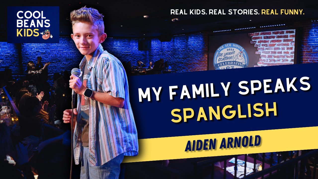 My Family Speaks Spanglish | Aiden Arnold | Stand Up Comedy - YouTube