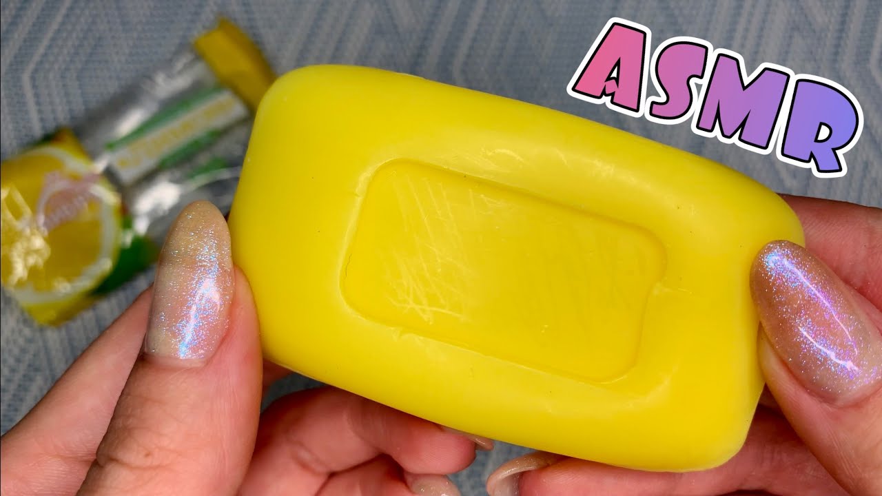 АСМР ⭐️ Різання & Шкрябання МИЛА 🧼 ASMR / Scratching Tapping Cutting ...
