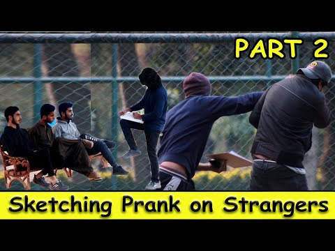 Sketching Strangers Prank Part 2 | Pranks in Pakistan | Prankster Boys