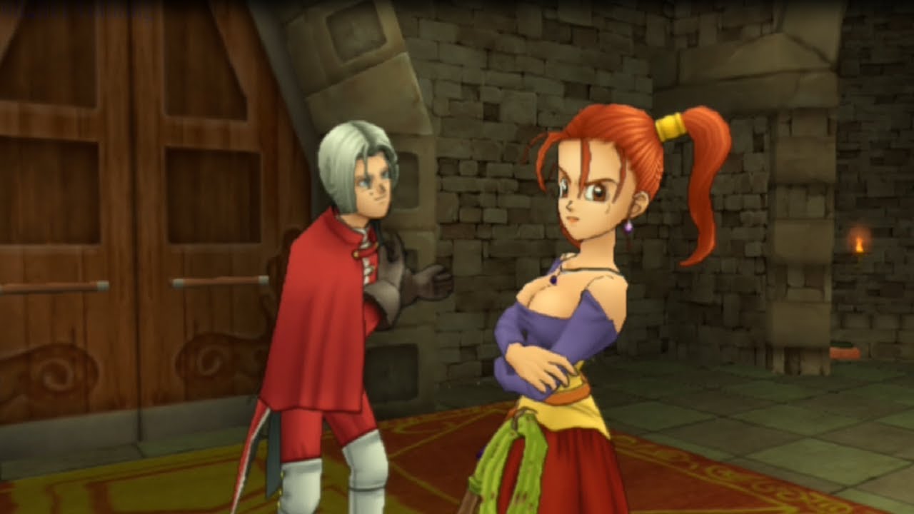 Dragon Quest VIII (PS2) Angelo Joins The Party HD 1080p - YouTube