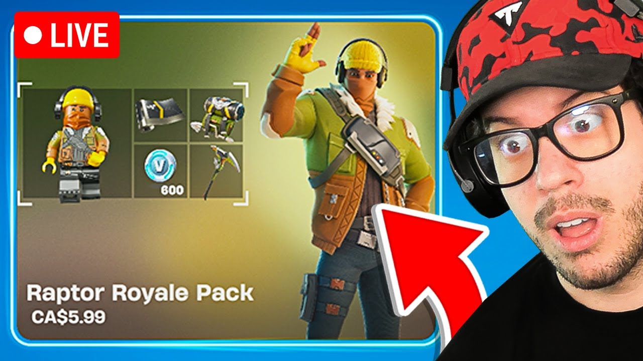 New RENEGADE RAPTOR PACK in FORTNITE! - YouTube