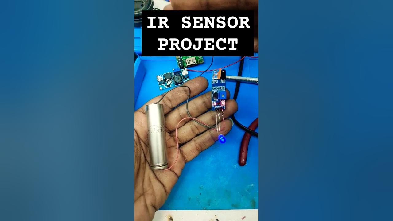 Ir Sensor Project Ir Sensor Connection Ir Sensor Diy Project Irsensor Technology Youtube