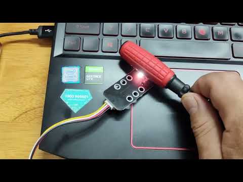 Sử dụng cảm biến màu sắc với Yolobit