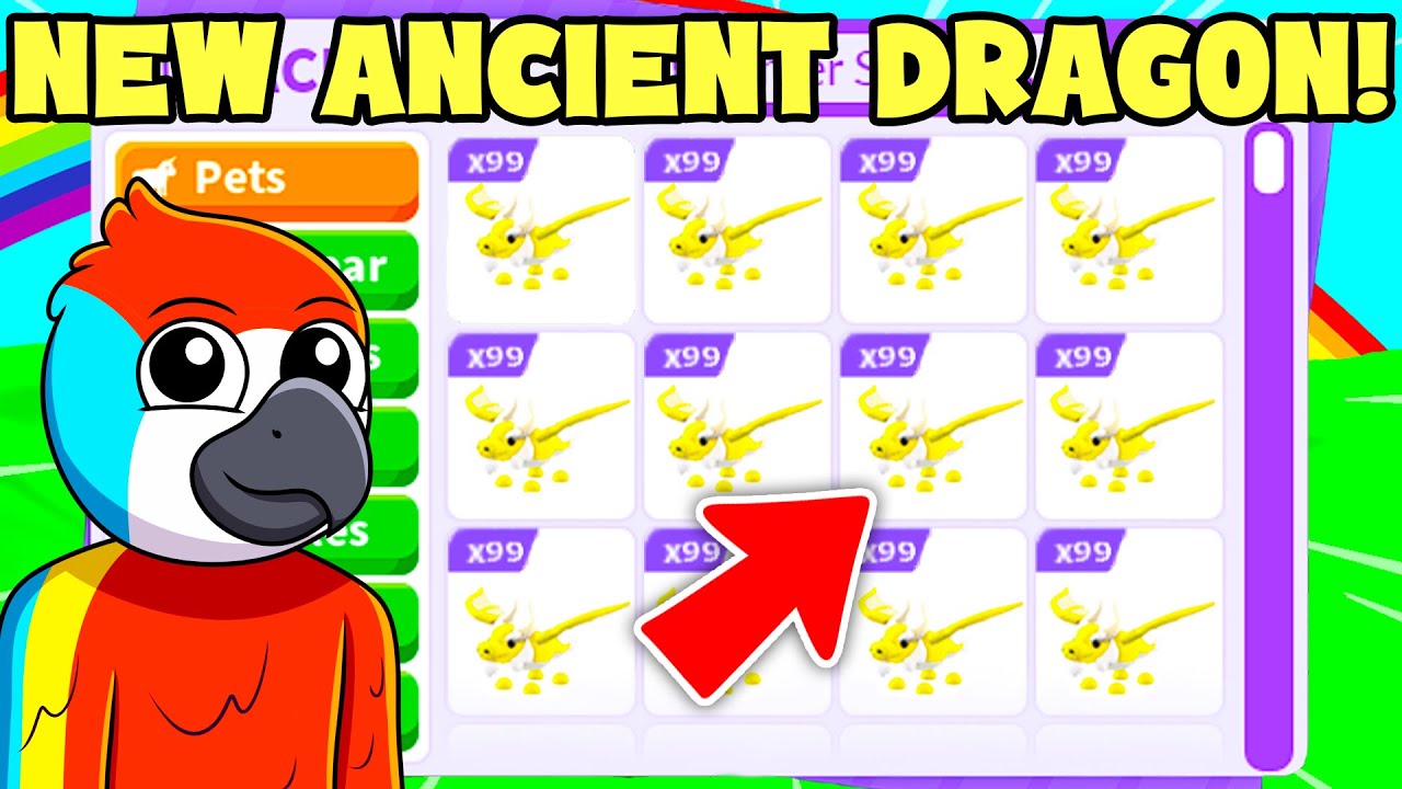 i traded only ancient dragons! (ADOPT ME) - YouTube