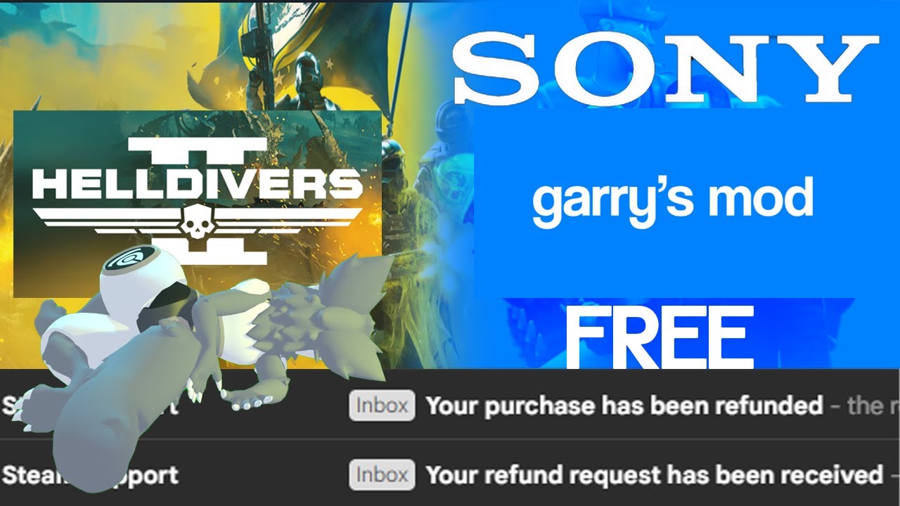 POV: You just refunded Helldivers 2 but own GMod - YouTube