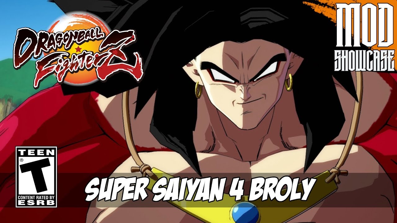 【DBFZ MOD】 SUPER SAIYAN 4 BROLY [PC - HD] - YouTube