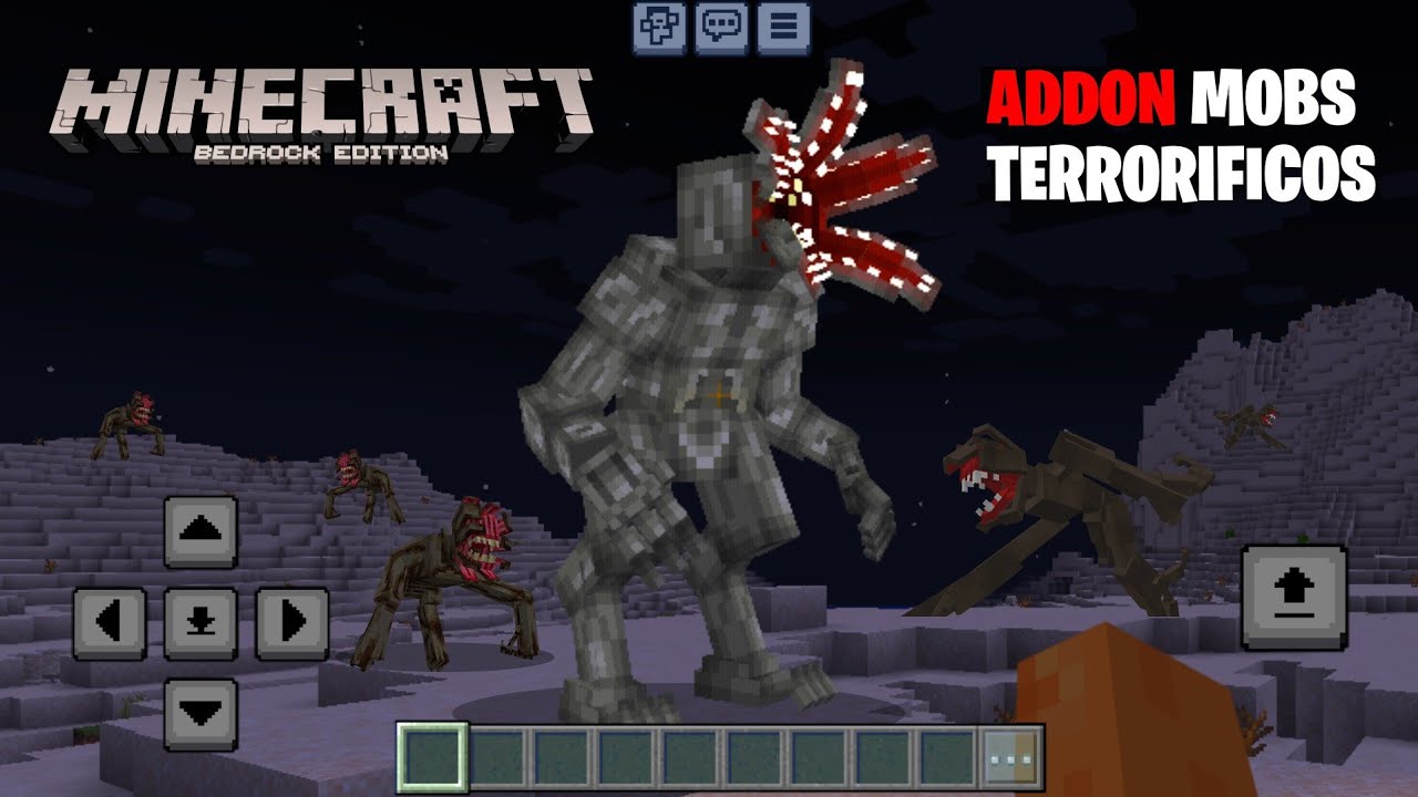 Addon de Mobs Terrorificos para MINECRAFT 1.21 BEDROCK - Mobs ...